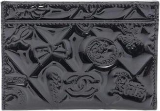 Chanel Pre-owned Card case - Femme - Pre-owned - Noir - Taille: ONE Size