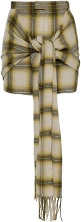 Miharayasuhiro Mihara Yasuhiro, Femme, Jupes, Multicolore, Taille: 32 FR Muffler Skirt
