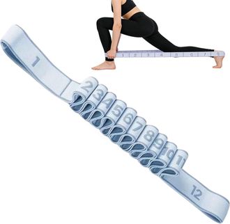 Generic Widerstandsb&auml;nder f&uuml;r Training | Nummerierte Trainingsger&auml;te - Gurt f&uuml;r Yoga Und Stretching,F&uuml;r Frauen, M&auml;nner, Athleten, Anf&auml;nger, Reisende, Hotel, B