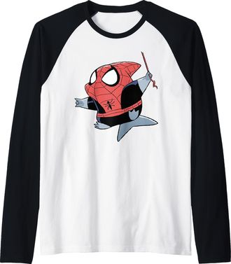 MARVEL Jeff The Land Shark in Spider-Man Costume Raglan