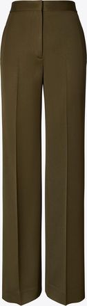 Tory Burch Damen Twillhose mit weitem Beinschnitt