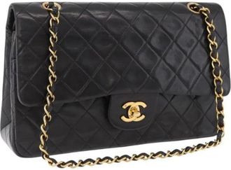 Chanel Sac bandouli&egrave;re vintage doccasion - Femme - Pre-owned - Noir - Taille: ONE Size