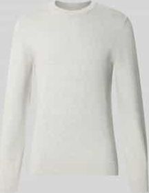 Mc Neal Strickpullover aus Baumwoll-Kaschmir-Mix mit Rundhalsausschnitt
