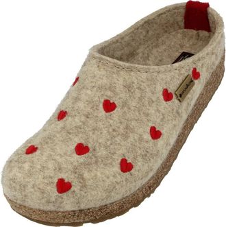 Haflinger Cuoricini Hausschuh - - Shoes - Damen - Beige - 39 EU
