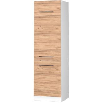 Vicco Armoire pour frigo Fame-Line, Chêne de force doré, 60 cm