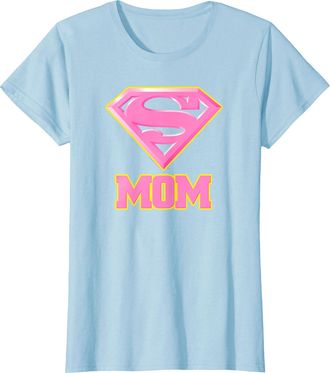 Superman Super Mom Pink Supermama T-Shirt