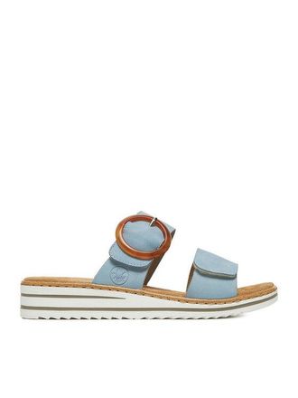Rieker Pantoletten V0692-10 Blau