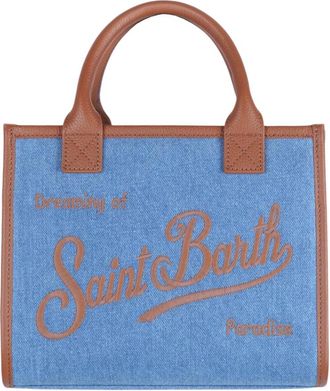 MC2 Saint Barth Femme, Sacs, Bleu, Taille: ONE Size Borsa vanity midi