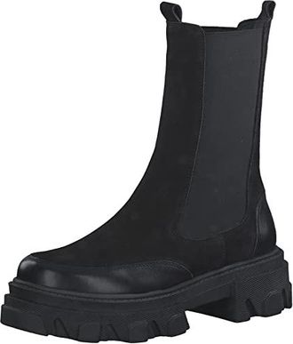 s.Oliver Femme 5-5-25467-39 Bottine Chelsea, Noir, 37 EU