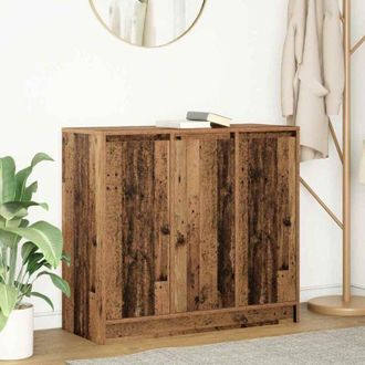 vidaXL vidaXL Sideboard Altholz-Optik 85x34x76 cm Holzwerkstoff