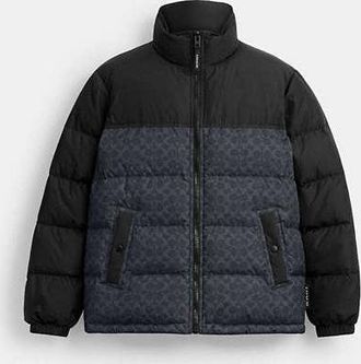Coach Signature-Daunenjacke Aus Recyceltem Polyester