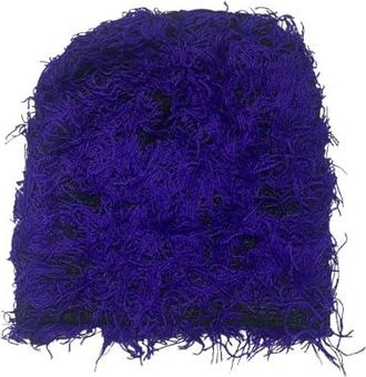 Generic Bonnet Femme Hiver Bonnet Femme Chapeau Femme Hiver Confortable Classique - Bonnet Laine Uni Automne Hiver, Tricot &Eacute;pais, Chaud et &Eacute;l&eacute;gant pour Tenue 
