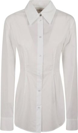 Max Mara Femme, Blouses et Chemises, Blanc, Taille: 36 FR Casacca Piacere