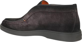 Santoni Mgdg17823 Wildleder-Slipper-Stiefeletten - - Shoes - Herren - Grau - 40 EU