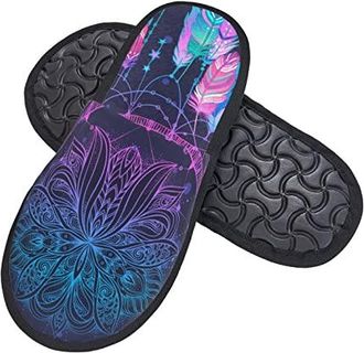 Generic Slippers Attrape-Rêves Légers Chaussons Doux Chaussons Maison Pour De Camping Chambre DIntérieur M