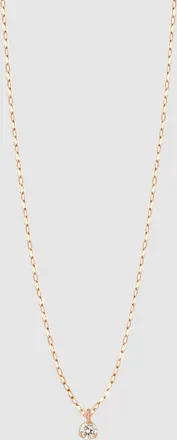 Gigi Clozeau Collier Gigi Supr&ecirc;me, Or 1 diamant, 42 cm