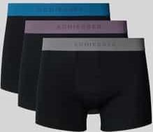 Schiesser Trunks mit Label-Bund im 3er-Pack