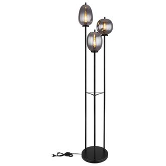 Globo Lighting Globo Blacky Stehleuchte 3-flammig schwarz 15345-3SS