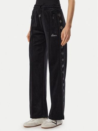 Guess Jogginghose V6BB10 K6303 Schwarz Regular Fit