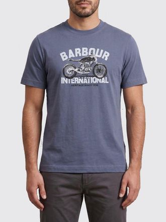 Barbour T-Shirt Homme couleur Bleu
