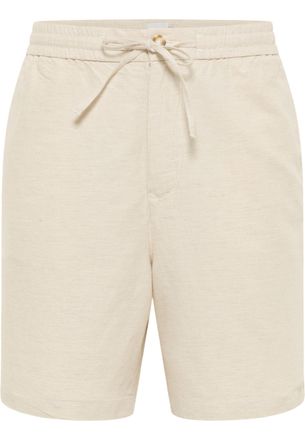 Mustang Jeans Herren Style Linen Jogger Shorts, Ecru 2014, 35W EU