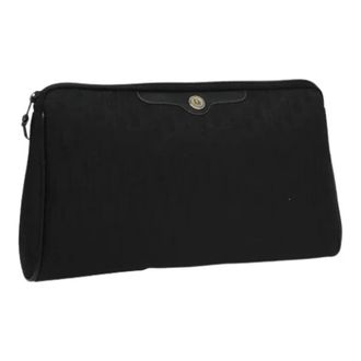 Dior Pre-owned Trotter Clutch Bag - - Pre-owned - Damen - Schwarzk - ONE SIZE