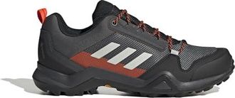 adidas Homme Terrex AX3 Gore-TEX Hiking Shoes Chaussures de randonnée, Solid Grey/Grey One/Solar Red, 40 2/3 EU