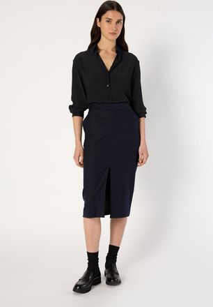 Gerard Darel Jupe crayon à rayures tennis - BRIGITTE - Marine