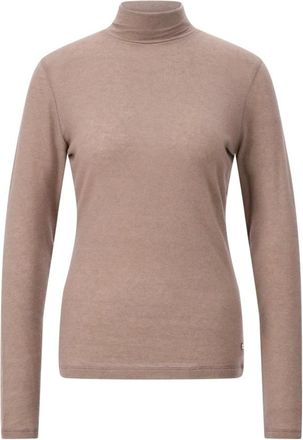 Windsor Femme, Pulls, Brun, Taille: 46 FR Pull &agrave; col roul&eacute; en m&eacute;lange de laine