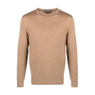 Michael Kors Homme, Pulls, Brun, Taille: 2XL Pull en laine m&eacute;rinos