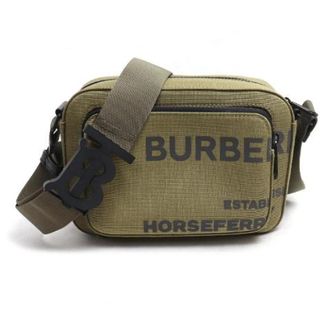Burberry Pre-owned Horseferry Print Canvas Schultertasche - - Pre-owned - Herren - Gr&uuml;n - ONE SIZE
