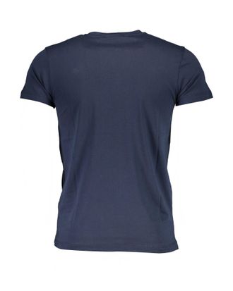 Roberto Cavalli Mens Blue Cotton T-Shirt