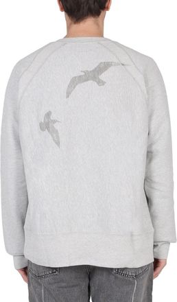 Engineered Garments Crossbar Design Cotton Sweatshirt - Gray