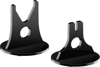 Generico Pr&auml;sentationsst&auml;nder aus Acryl, 2-teilig, mit rutschfester Unterseite, Acryl-St&auml;nder f&uuml;r Sammler, f&uuml;r Schreibtisch, Schminktisch, Zimmer, K&uuml;che, Heimk