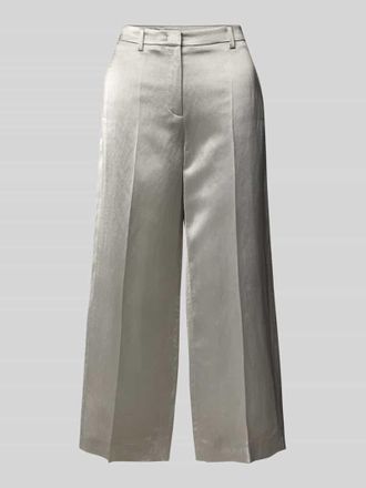 Luisa Cerano Regular Fit Culotte mit Leinen-Anteil