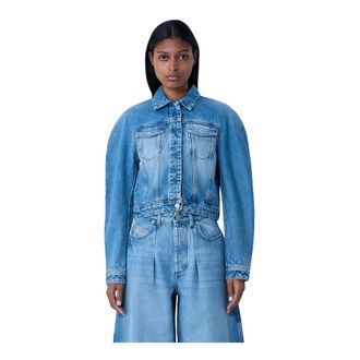 Jacquemus Damen, Jacken, Blau, SGr&ouml;&szlig;e