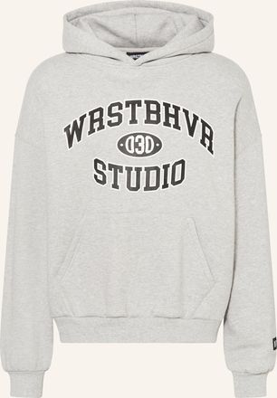 Worst Behavior Wrstbhvr Hoodie grau