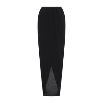 Rick Owens Femme, Jupes, Noir, Taille: 34 FR Jupe en laine