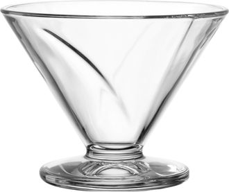 Leonardo CONO Schale - 1 Stück - Elegante Dessertschalen im konischen Design - Perfekt für Eis, Pudding, Früchte - Stilvoll servieren - Modern - Vielseitig nut