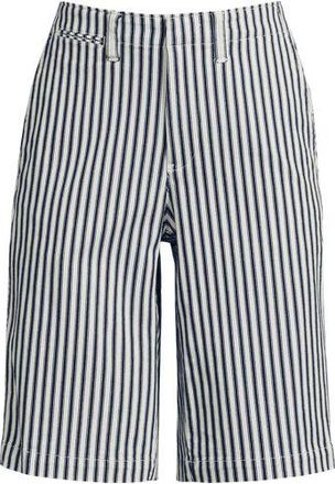 Lands End Chino-Bermudas, Damen, Größe:34 regular, Weiß, Elasthan/Baumwoll-Mischung, by Lands End