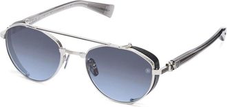 Balmain Bps120 Sonnenbrille - - Accessories - unisex - Grau - 52 MM