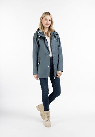 Ice Bound Regenjacke Damen Blaugrau