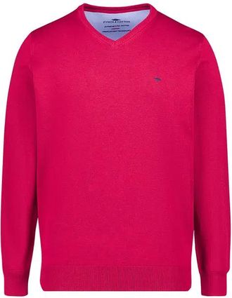 Fynch-Hatton Fynch-Hatton Herren Pullover rot meliert