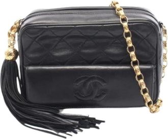 Chanel Pre-owned Sac bandouli&egrave;re vintage - Femme - Pre-owned - Noir - Taille: ONE Size