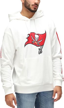 Recovered Clothing Fleece Hoody - NFL Tampa Bay Buccaneers Ecru - XL