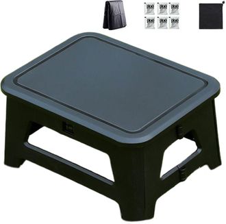 Generic Campingtoilette: Tragbar für Erwachsene im Freien, klappbarer Sitzhocker, Reisen, platzsparend, mit Zubehör zum Wandern