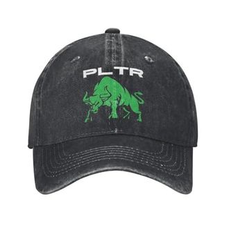 Generic Chaleur dHiver, Palantir pltr Stock $PLTR Hommes Femmes Casquette De Baseball en Détresse Casquettes Chapeau Vintage Extérieur Running Golf Cadeau Cas