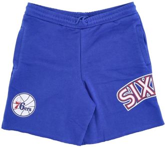 Mitchell & Ness NBA Game Day Shorts French Terry - - Shorts - Herren - Blau - XL