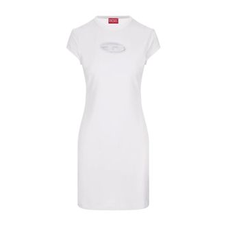 Diesel Damen, Kleider, Weiß, LGröße