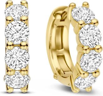 Ti Sento Ohrringe - 925er Sterlingsilber Ohrringe - Gr. unisize - in Gold - für Damen